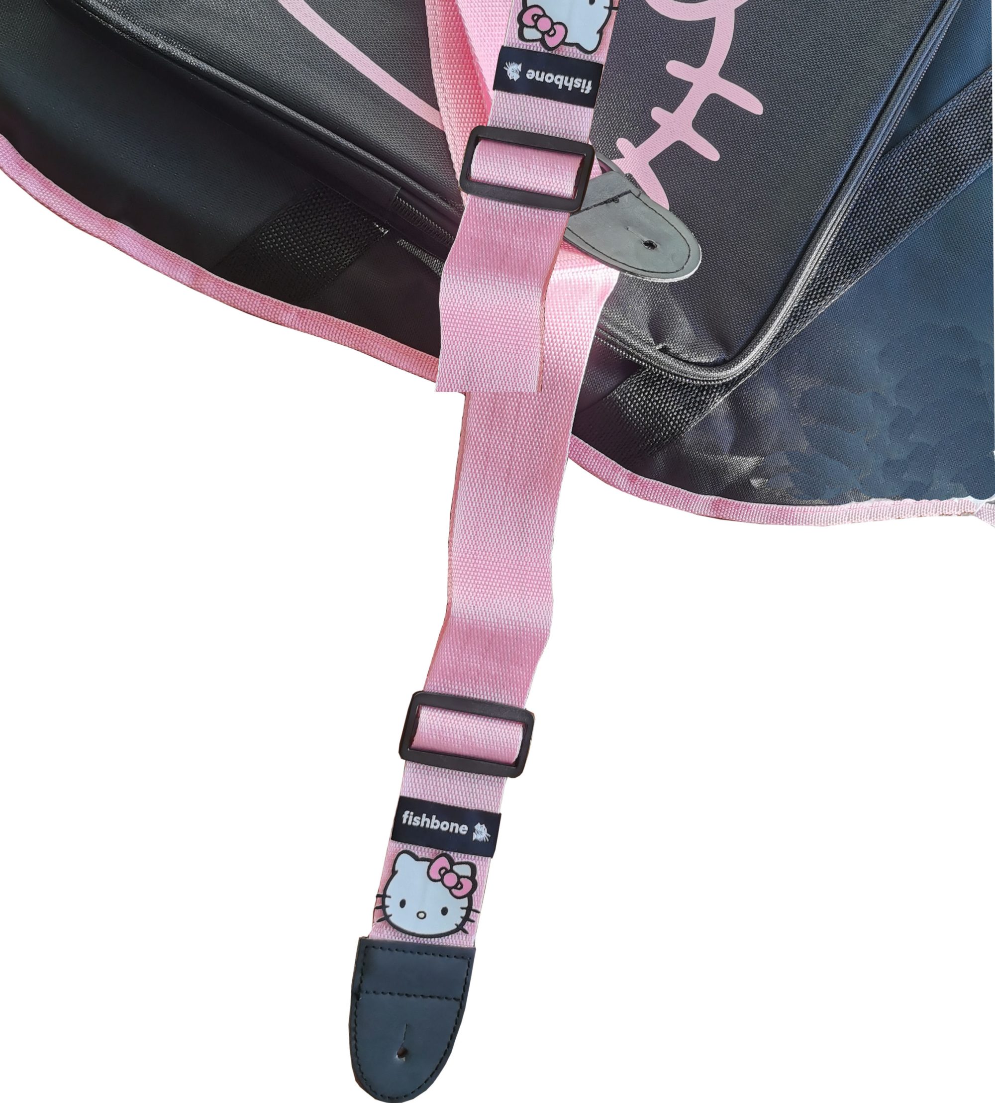 Fishbone Hello Kitty PINK Strat 2024 Pink Hello kitty With fishbone gig ...