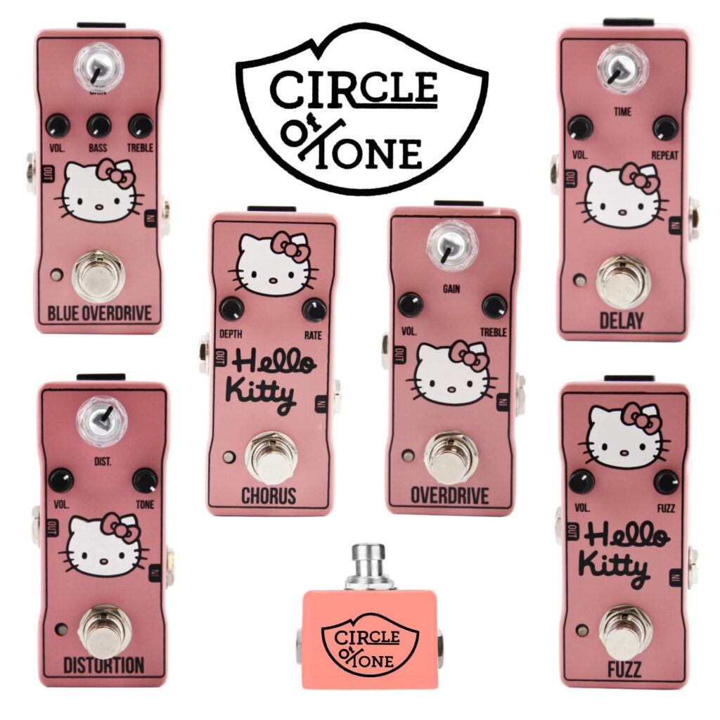 Circle Of Tone ALL 6 Models PACKAGE DEAL Hello Kitty Series Guitar/Bass ...
