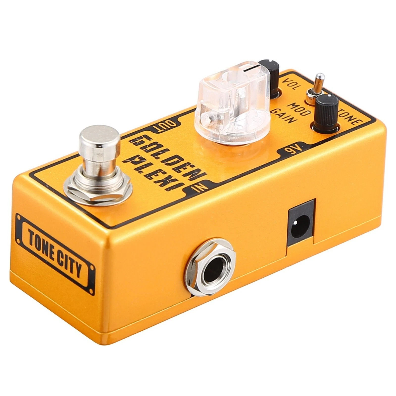 Tone City Golden Plexi V2025 Distortion Mini Guitar Effects Pedal ...
